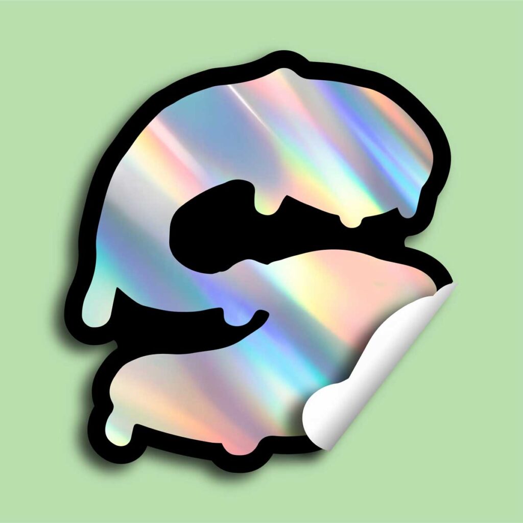 Adesivi olografici - stickyattack